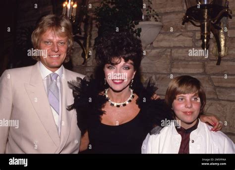 Peter Holm Joan Collins And Katyana Kass Circa 1980s Credit Ralph