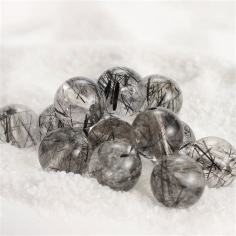 Black Rutilated Quartz — Threads Of Strength Zodori