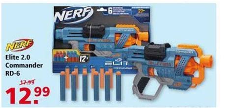 Nerf Elite 20 Comander Rd 6 Angebot Bei Real