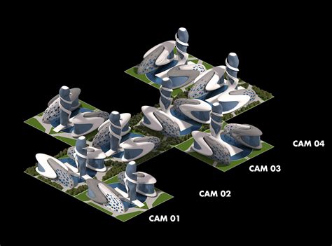 3000ad Architecture Tile0017 2x2 Dimetric Projection Illustrations