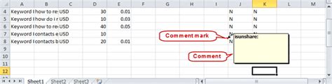 How To Add Show Hide Comments To Cell In Excel