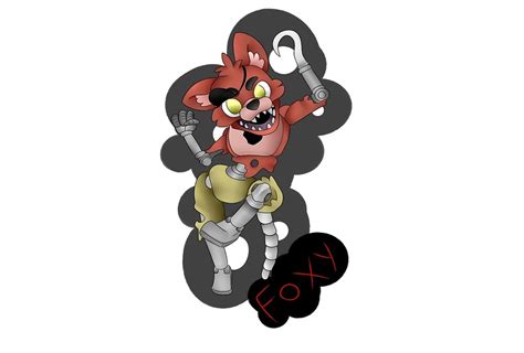 Chibi Foxy By Nexybutt Redbubble