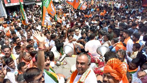 Ramdas Joins Srivatsa For Nomination Filing The Hindu