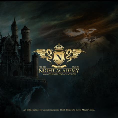 Heraldic Magic School Crest Logo Design Contest