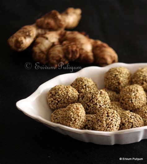 Erivum Puliyum Ginger Balls ~ Immunity Booster