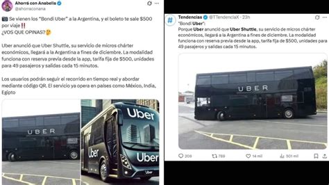 Furor En Redes Por El Bondi Uber En Argentina Qué Es Cómo Opera Y Qué