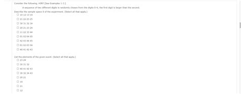 Solved Consider The Following Hint See Examples 1 3 A