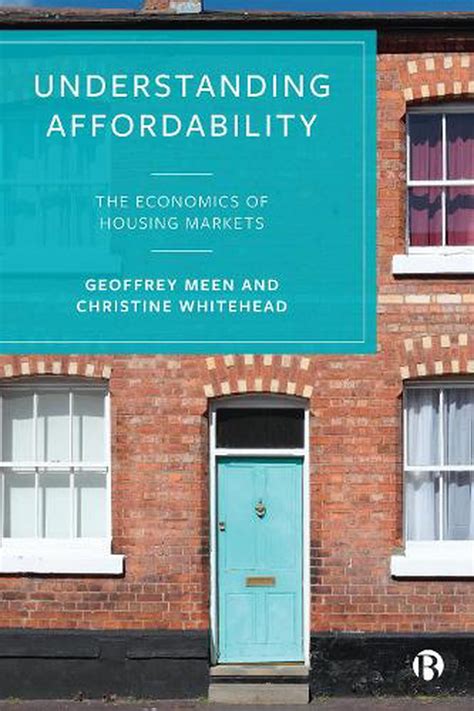 Understanding Affordability By Geoffrey Meen Paperback 9781529211856