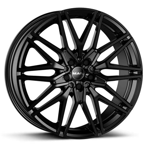 Mak Sturm Gloss Black Alloy Wheels Rimstyle Uk