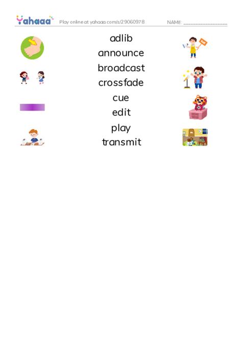 Free Worksheet On Common Verbs In English Radio 1 Three Yahaaa