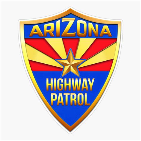 Maneki Arizona Highway Patrol Ahp Shield Logo Badge V1 Er Phone