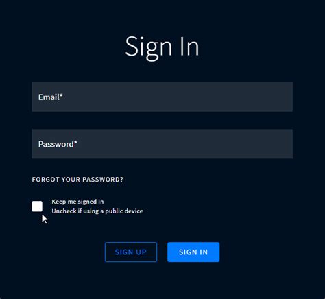 automatic logout feature