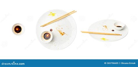 Spilled Soy Sause Isolated Teriyaki Drops Oyster Sauce Balsamic