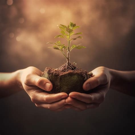 Premium AI Image Tree Under Strong Wind