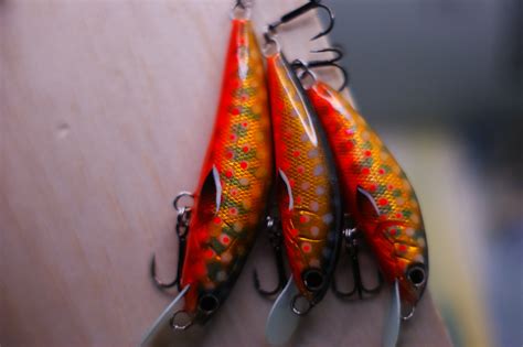 Spawning Brook Trout Pan Handmade Lures