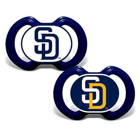 San Diego Padres Pacifier 2 Pack Detroit Game Gear