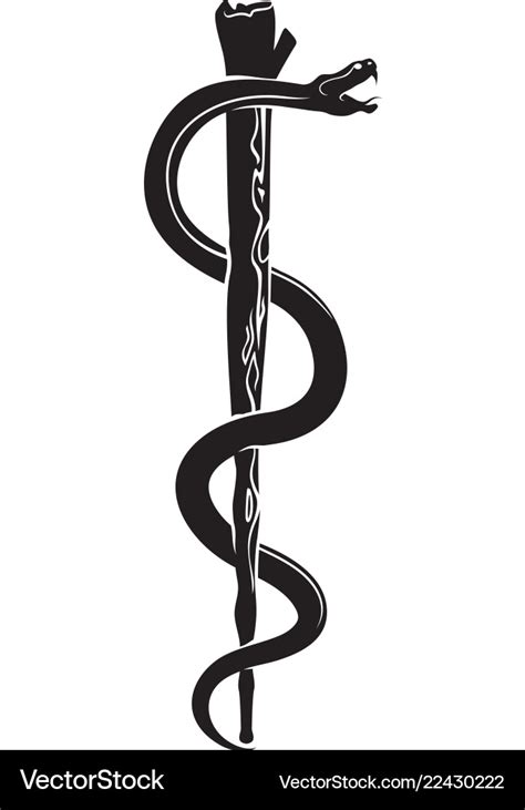 Staff Of Asclepius Vector Images Over 220