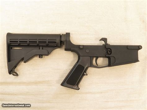 Cmmg Mk3 Ar10 Complete Lower Receiver Group With Bullet Button Mag Release