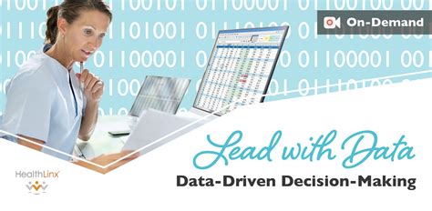 leading with data data driven decision making healthlinx