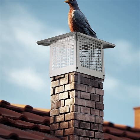 Bentism Chimney Cap 12” X 12” 304stainless Steel Fireplace Flue Caps