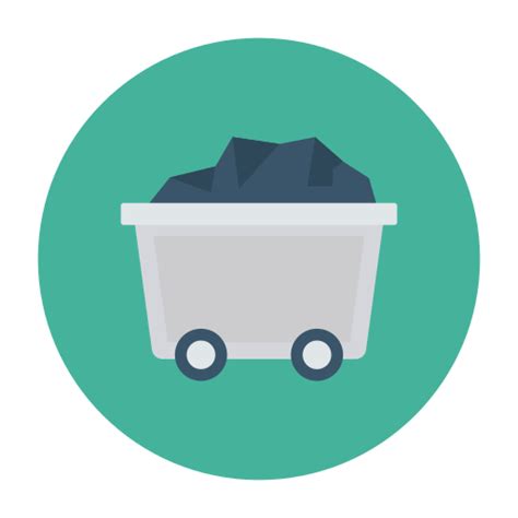 Garbage Can Dinosoft Circular Icon