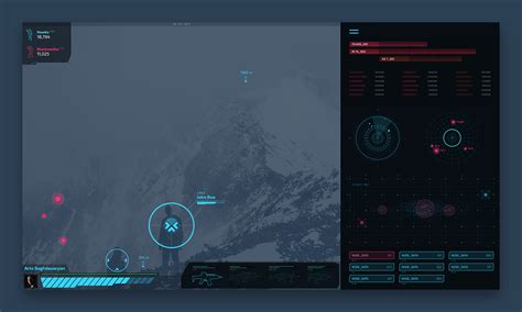 Sci Fi Game Ui On Behance
