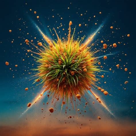 Free Earth Explodes Beautifully Image Explosion Nature Burst