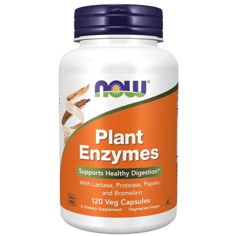 Now Foods Plant Enzymes 120 Kapslí Naturawitcz
