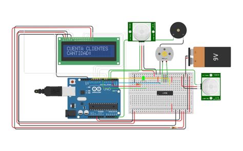 Circuit Design Copy Of Programa8 Contador Entrada Y Salida Tinkercad
