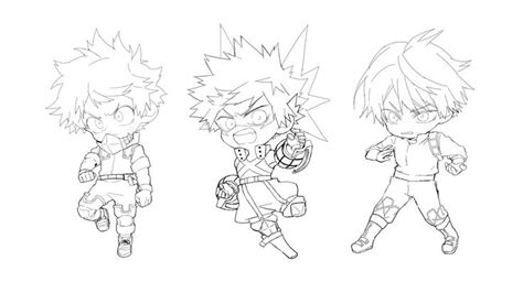 Todoroki Shouto Bakugou Katsuki Midoriya Izuku