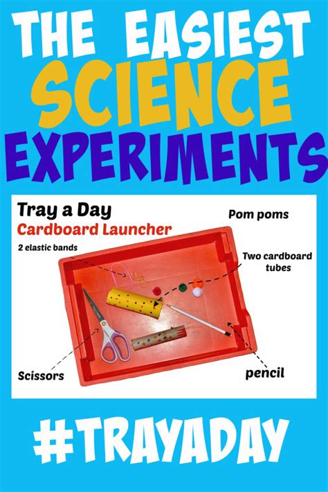 Easy Science For Home And School Tray A Day Science In A Tray