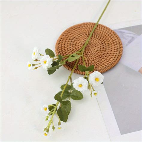 3pcs Artificial Rose Flower Mini Small Rose Short Branch Small Rose