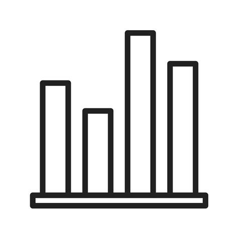 bar graph analytics bar chart data statistics report stock icon