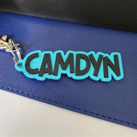 custom 3d printed keychain custom key chain name keychain custom