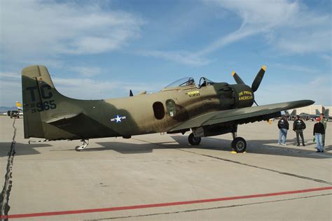 Douglas Ad 4n Skyraider Photo Walk Around