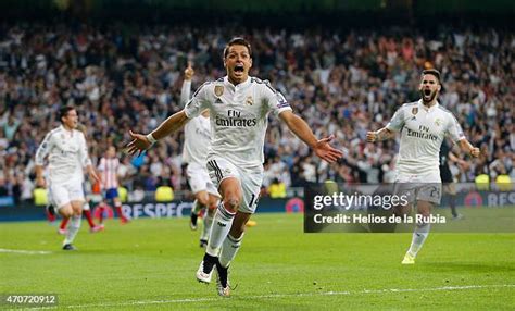 Chicharito Real Madrid Photos And Premium High Res Pictures Getty Images