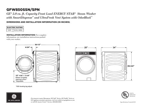 Ge Stackable Washer Dryer Wiring Diagram Wiring Diagram