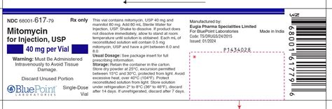 Mitomycin Package Insert Prescribing Information