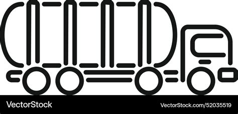 Garbage Truck Icon Showing Waste Removal Royalty Free Vector