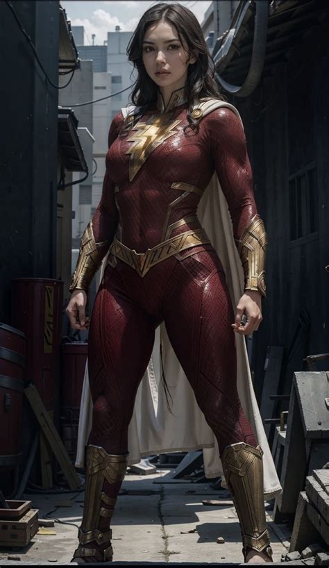 Mary Marvel Shazam Dc Comic Book Art コスプレ 衣装 スーパーヒーロー アメコミ ヒーロー