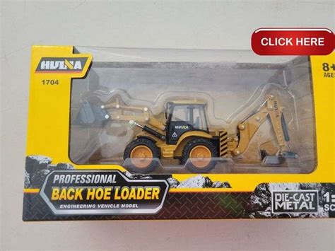 Back Hoe Loader Die Cast Model Rideau Auctions