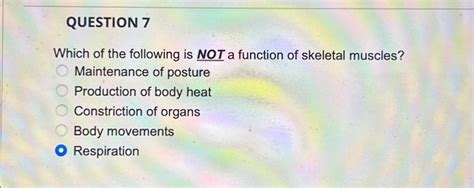 solved question 7which of the following is not a function of