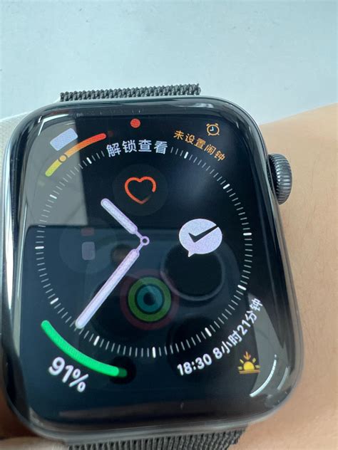 apple watch更新后这个大白块咋回事 178