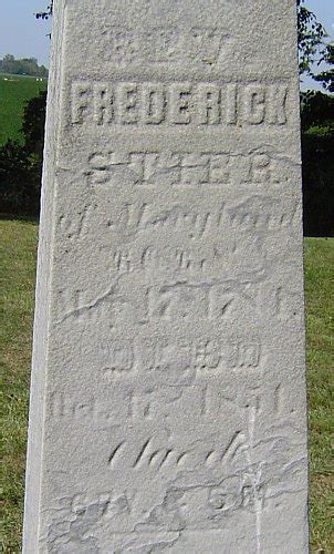 Rev Frederick Stier 1784 1851 Find A Grave Memorial