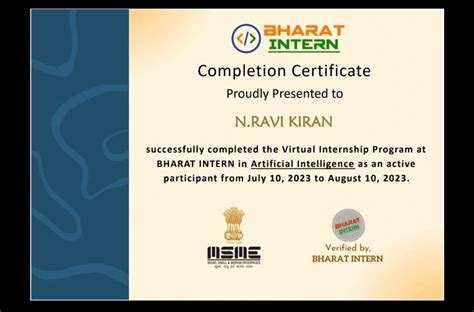 ravi kiran on linkedin bharatintern ai autocorrecttool translatorapp…