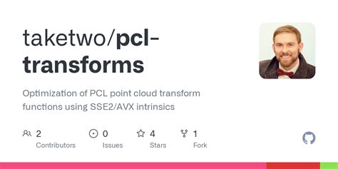 github taketwo pcl transforms optimization of pcl point cloud