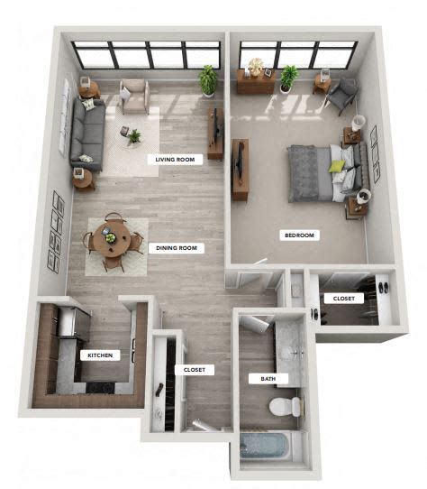 1 2 And 3 Bedroom Apartments In Downtown Denver Denver Place