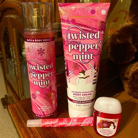 Bath And Body Works Twisted Peppermint Set In 2024 Bath And Body Bath And Body Works Perfume