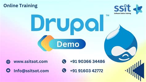Drupal Training Demo Ssit Software Online Training 02082023