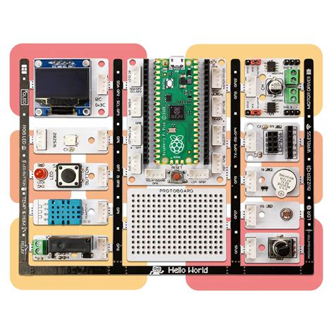 PicoBricks Raspberry Pi Pico Based Maker Educational Development Platform IoT Expert Kit